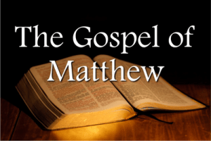 Comprehensive outline of the book of Matthew | George's Journal